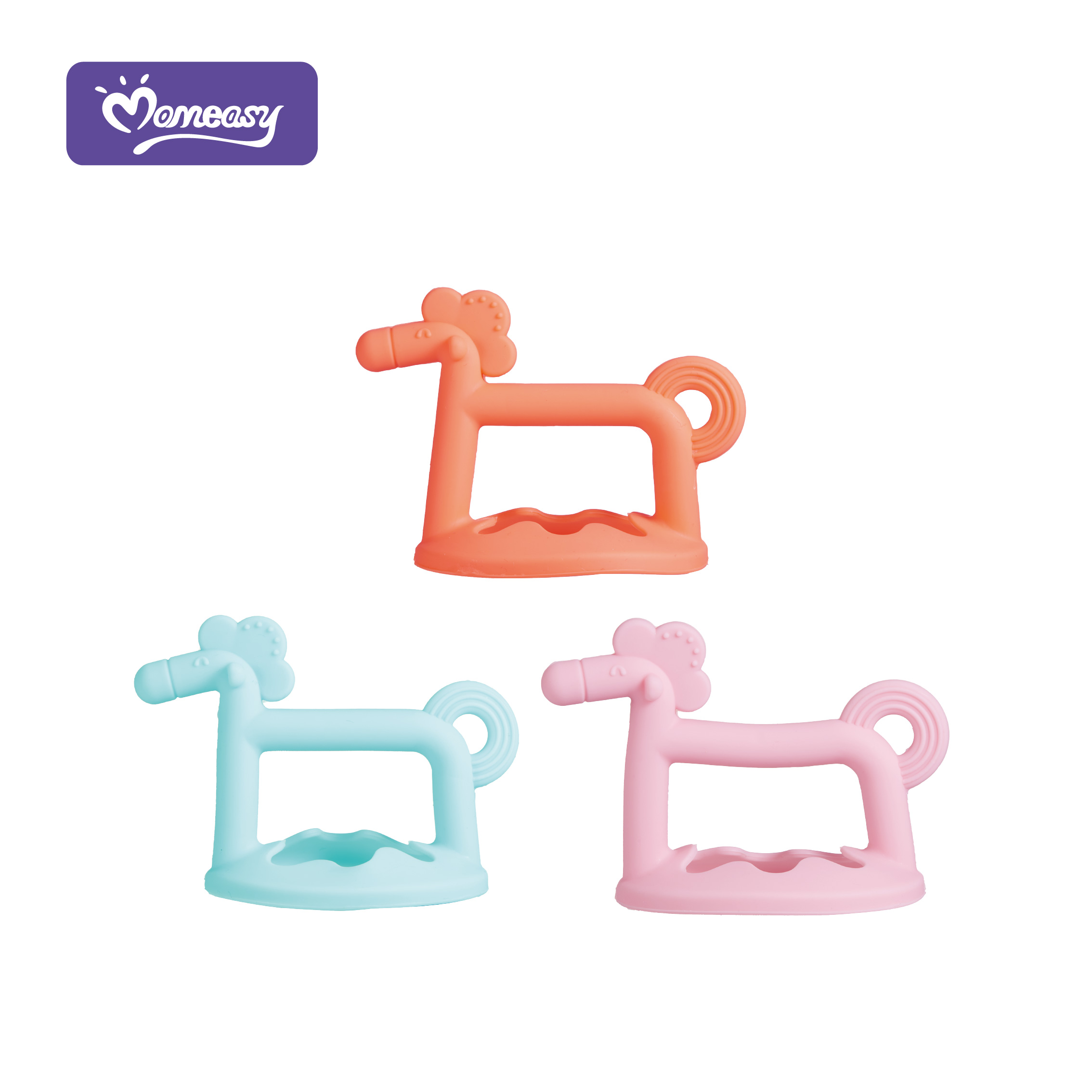 New Rocking Horse Silicone Teether 45558