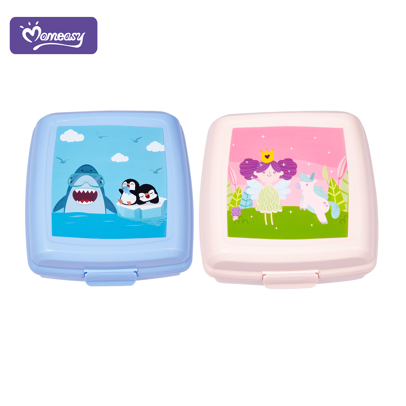 New design Momeasy baby Kids Children BPA free outdoor Lunch Box 46603